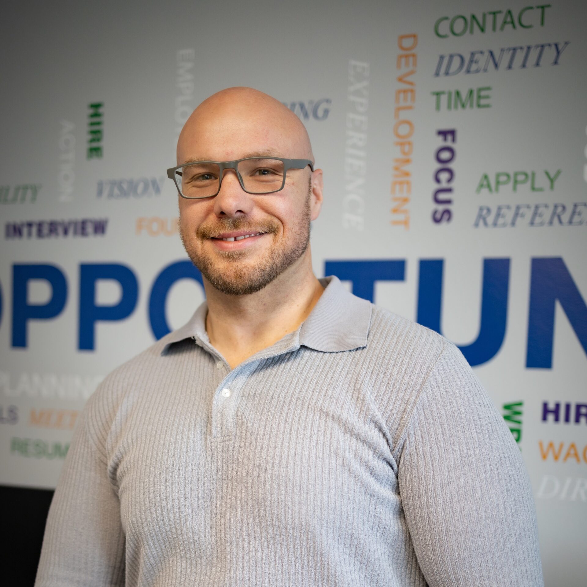 David gets a new start on life, thanks to help and support from Goodwill